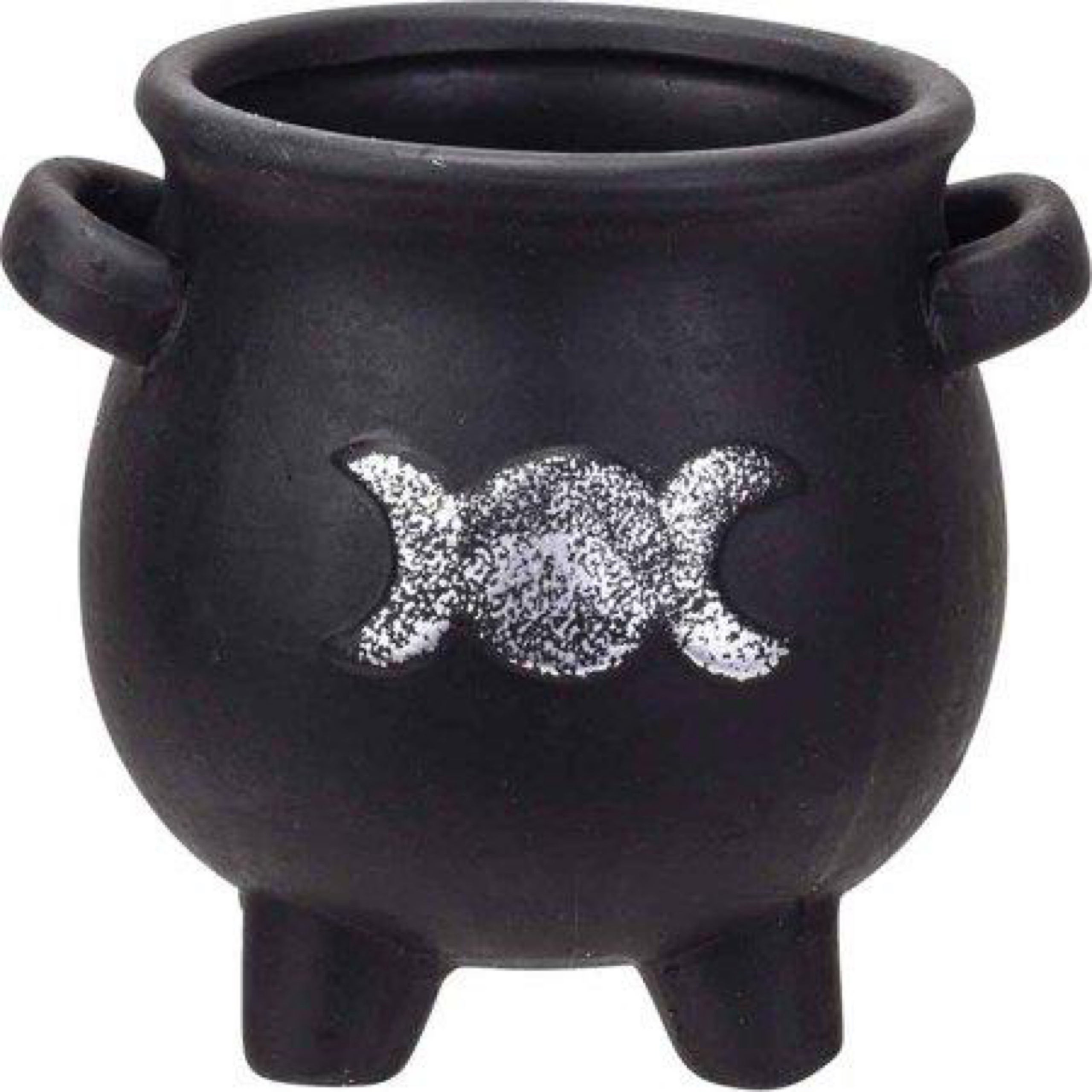 Triple Moon Cauldron Planter by Medieval Collectibles | Crystal Fairy ...