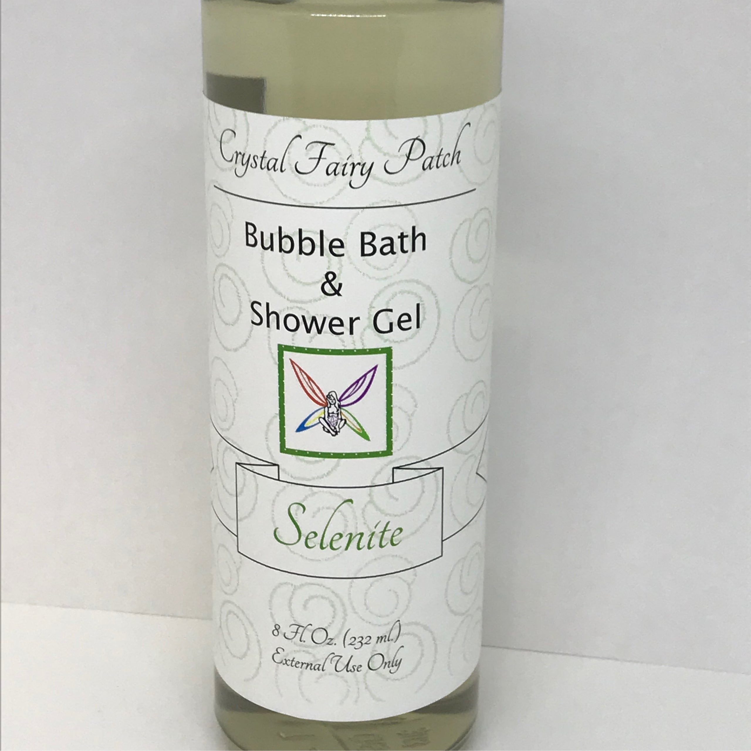 Selenite Shower Gel | Crystal Fairy Patch by Vegas Crystal Healings & More
