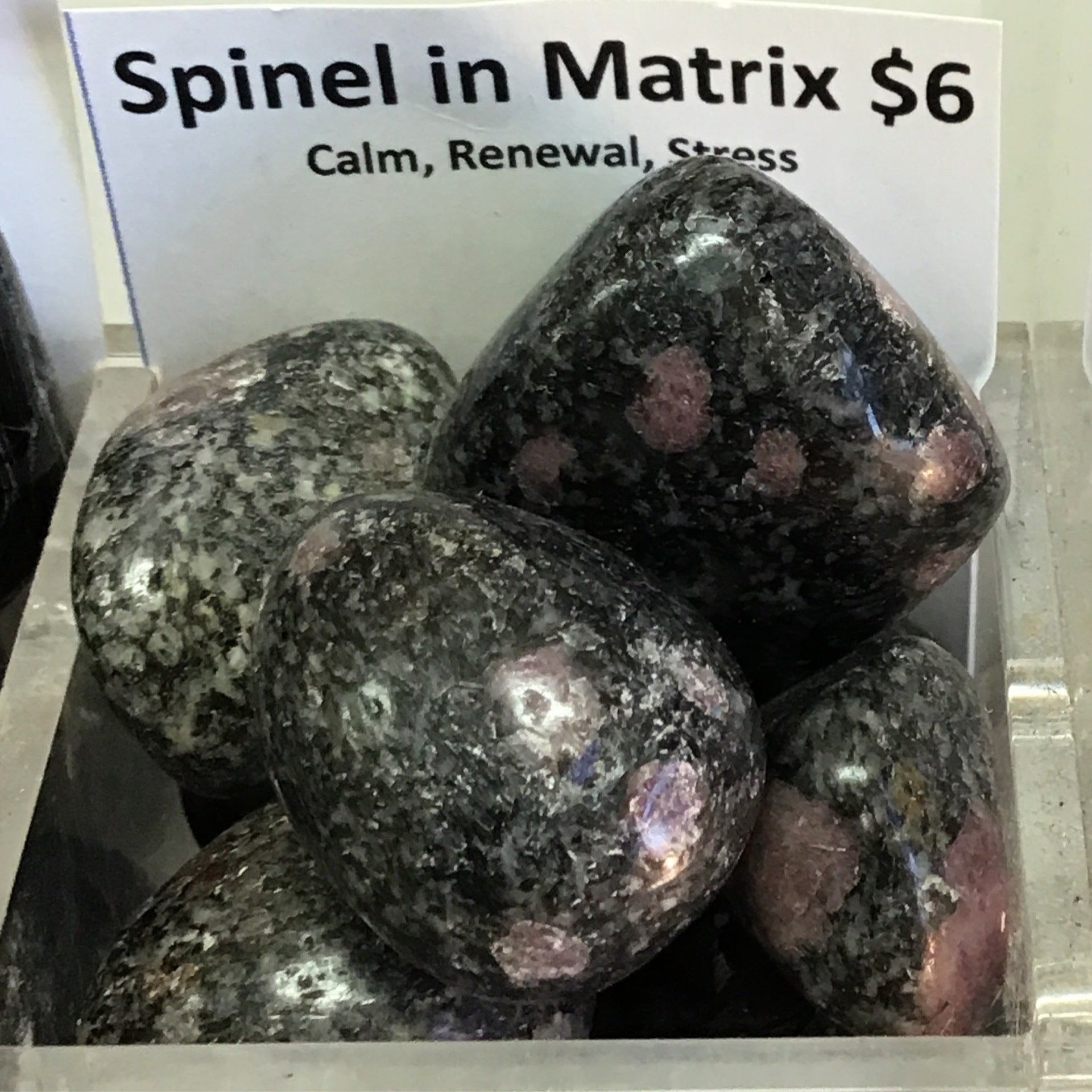 Tumbled Spinel in Matrix | Crystal Fairy Patch by Vegas Crystal ...